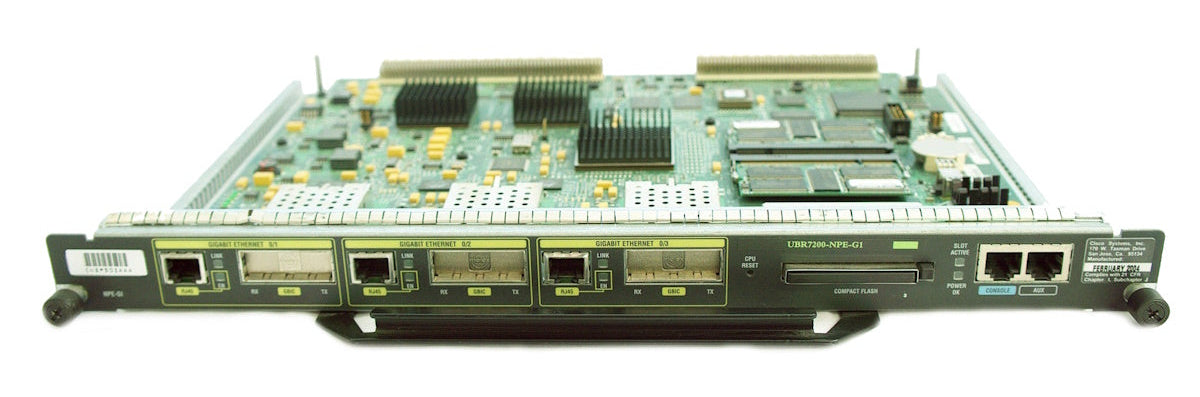 7200 Series Network Processing Engine NPE-G1 – Optiwella